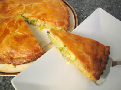 A Recipe for Flamiche, French Leek Pie | Bonjour Paris