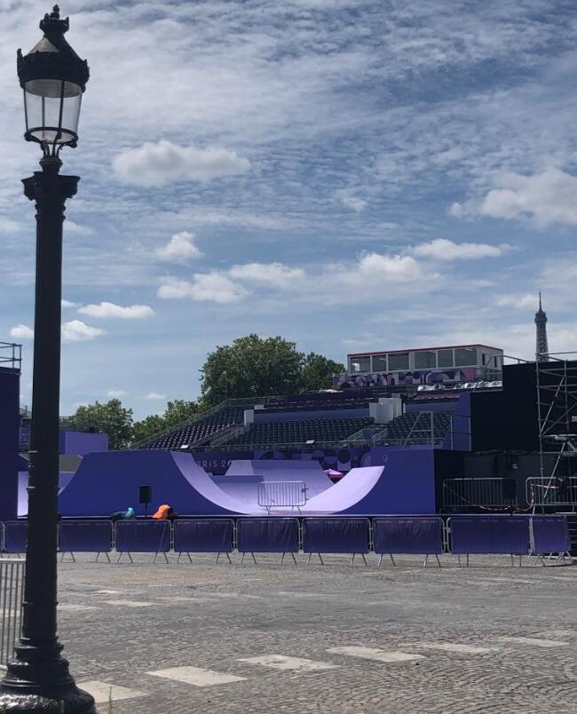 Urban Sports Venue Tour at Place de la Concorde | Bonjour Paris
